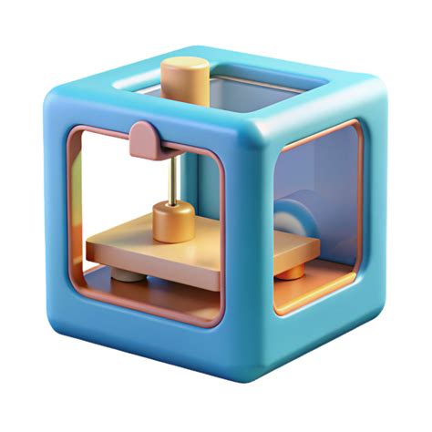 Dramatic Classic 3d Printer Printing An Object Exclusive 59924812 Png
