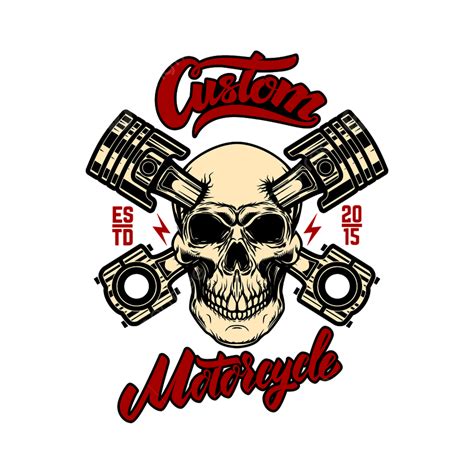 Custom Motorcycle Motor Vector Piston Poster Template Download On Pngtree