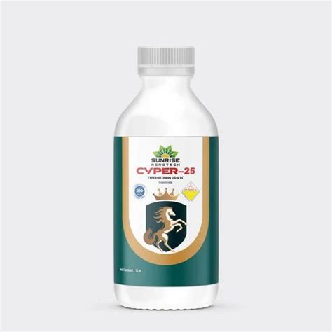 Cyper Cypermethrin 25 Ec Insecticide Bottle 1 Liter At Rs 370 In Shapar