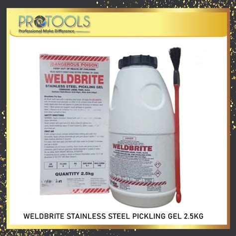 Weldbrite Stainless Steel Pickling Gel 2 5kg Pickling Paste Shopee