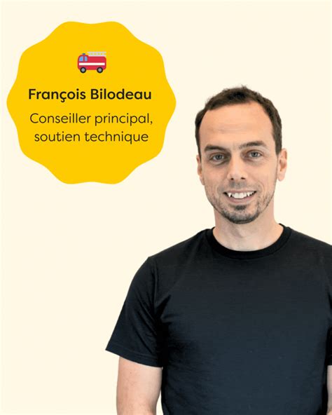 Aujourdhui On Met En Lumière Francois Bilodeau Conseiller Principal Soutien Technique Chez