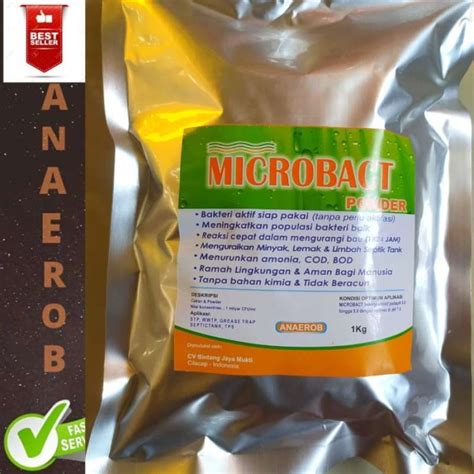 Promo Bakteri Pengurai Limbah Microbact Anaerob Powder 1 Kg Diskon 23