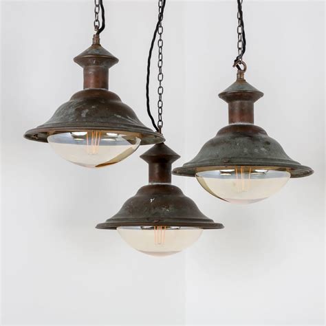 Verdigris Copper Pendant Light Cooling And Cooling
