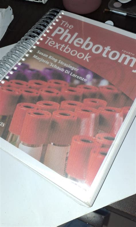 The Phlebotomy Book 4th Editiom Strasinger And Lorenzo Hobbies
