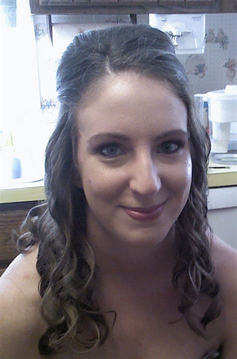 Elegant Half Updo Hairstyle