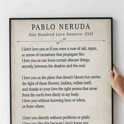 Pablo Neruda Etsy