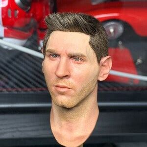 Paperark Leone Lionel Messi Action Figure With Rerooted Hair Ooak 16