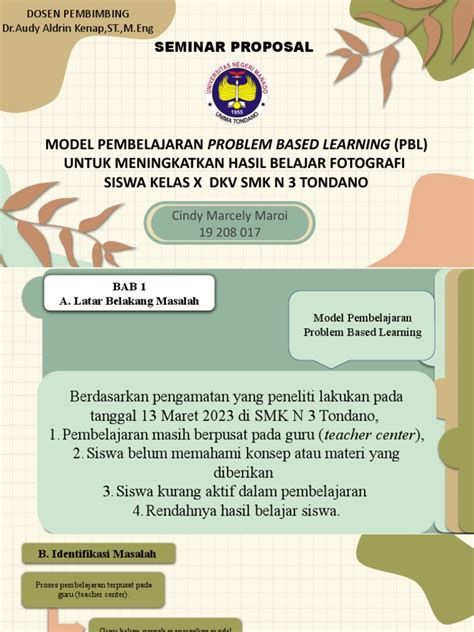 Model Pembelajaran Problem Based Learning Pbl Untuk Meningkatkan