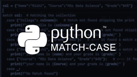 Match Case For Python Have You Ever Heard Of The Python By Sheyla