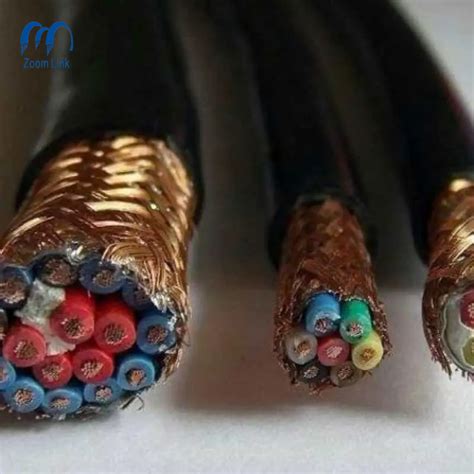Silicone Rubber Welding Instrument Shielding Cable Soft Pvc Armoured