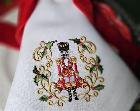 Decoupage Paper Napkins Nutcracker Parade Christmas Theme Set Of Three