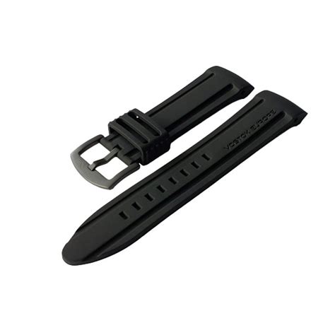 Silikonový řemínek Vostok Europe Pro Anchar černý černá Spona