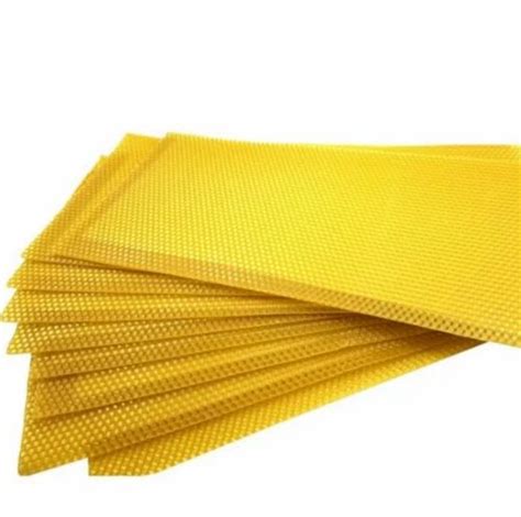 Bee Wax Sheet For Apis Cerena Indica Helps Bees To Build The Comb