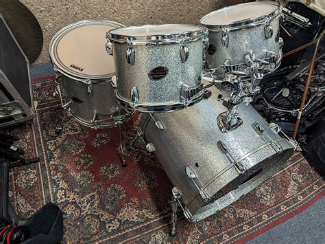 Sakae Almighty Maple 2010s Silver Sparkle Reverb