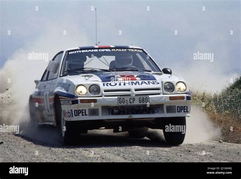 Ari Vatanen Fin Terry Harryman Gbr Opel Manta 400 Grb Rothmans Opel