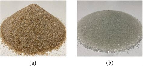 Granular Materials Used In Laboratory Experiments A Sand B Glass