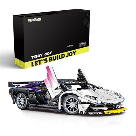 Buy Troy Joy Sports Car Building Set Legi Race Car Model Toy Racing
