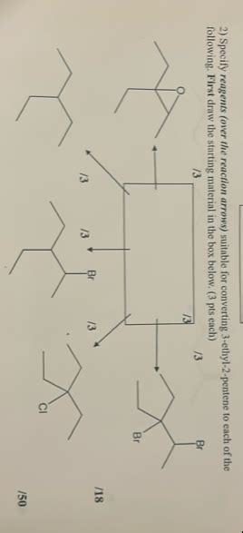 Solved Specify reagents (over the reaction arrows) ﻿suitable | Chegg.com