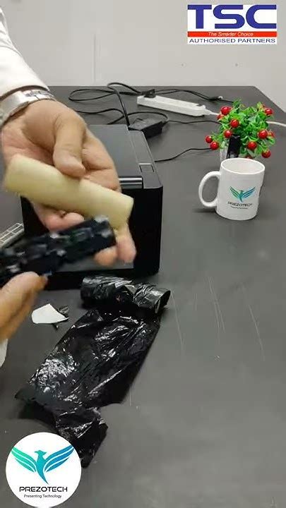 Tsc Te244 Te200 Series Media Loading Youtube