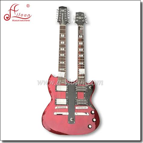 Double Head Guitardouble Neck Electric Guitar Egd240 1 China