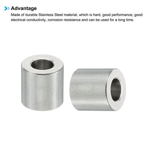 M5 Stainless Steel Spacers 5 Pcs Metal Spacers Stainless Steel 52mm
