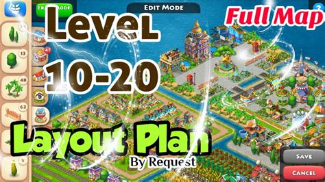 Best Township Game Layout Design Level 20