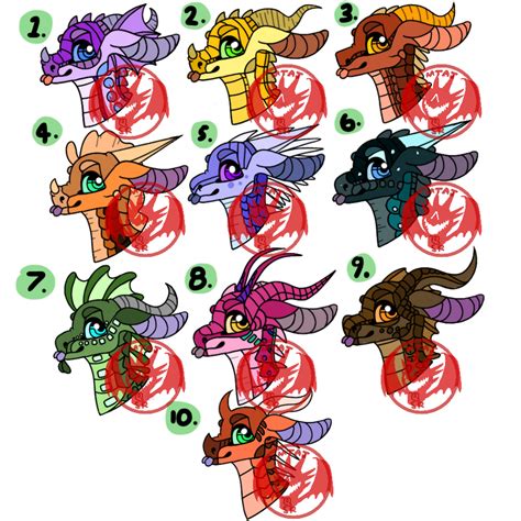 Open Chibi Wof Headshot Adopts 5 Points 510 By Yamperadopts On