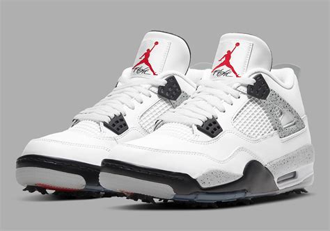 Air Jordan 4 Golf Shoes White Cement Cu9981 100