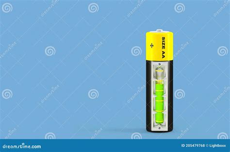 Red Power Indicator On Blue Pressure Gauge Speed Performance From Minimum To Maximum Stock