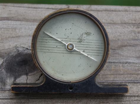 Compass Mantel Clock Shaped Brass Compass What Is It From