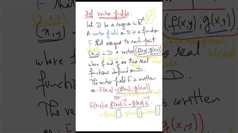 Math203lecture25vector Calculus Vector Fields Conservative Vector