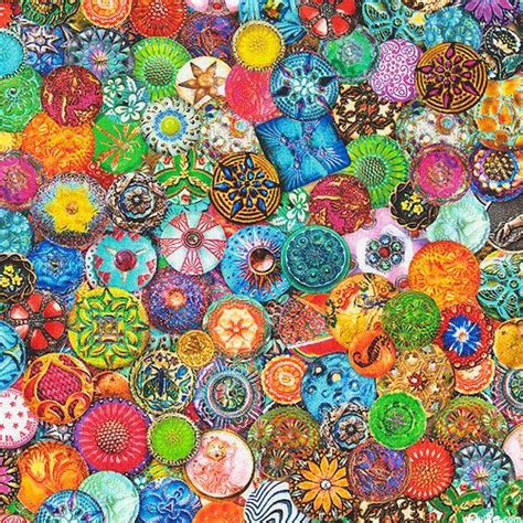 Colorful Button Collection