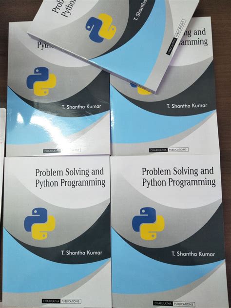 Shantha Kumar T On Linkedin Python Pythonprogramming Books