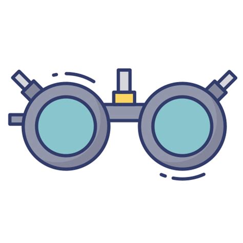 Testing Glasses Dinosoft Lineal Color Icon