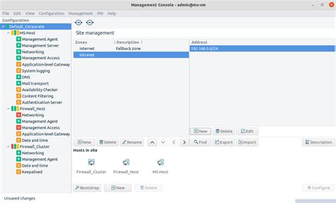 6 2 6 Procedure Exporting Zones Proxedo Network Security Suite 2 Administrator Guide