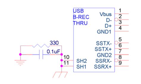 Chassis And Cable Ground For Usb Port Hardware Design