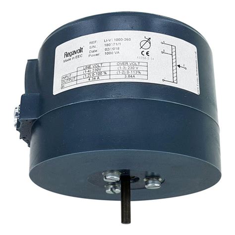 Regavolt Single Phase 1kva Variable Transformer Variac 4a 0 113 Lyons Instruments