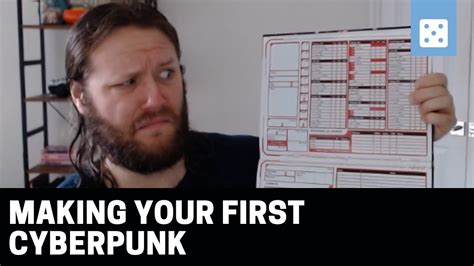 How To Make A Character In Cyberpunk Red Youtube