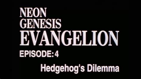 Evangelion Analysis 04 Second Impact And Episode 4 The Hedgehogs
