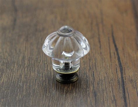 Acrylic Crystal Glass Dresser Knobs Drawer Knobs Pulls Handles Kitchen Cabinet Knobs