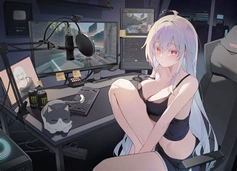 Chukibabo2 Monster Energy Original Valorant Absurdres Highres