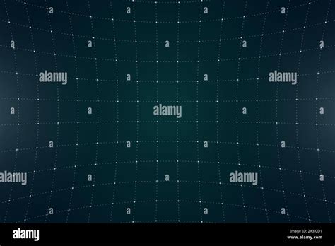 vr hud futuristic interface voluminous grid line and dot head up