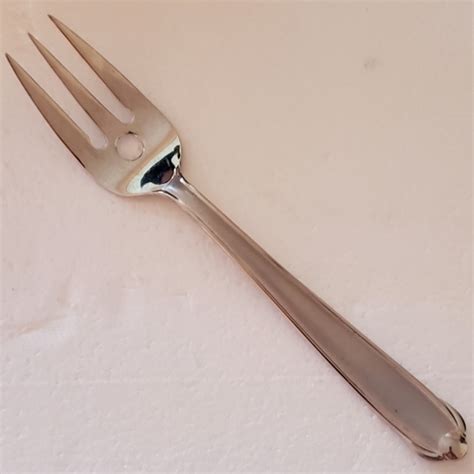 Kitchen Vintage Mikasa Classico Satin Stainless Flatware Serving Fork