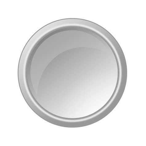 Glossy Lightgray Button Openclipart