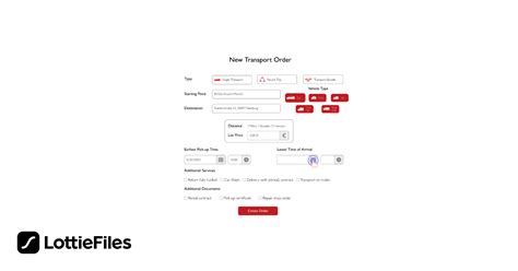 Animation Gratuite Dashboard Transport Par Bojan Mitevski Lottiefichiers