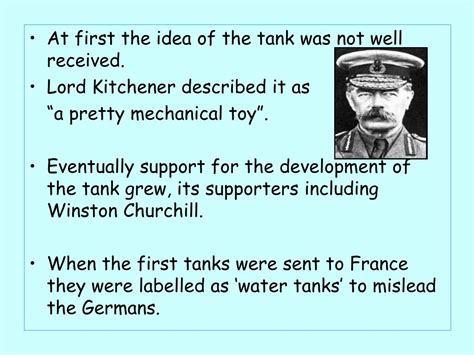 Ppt The Development Of The Tank Powerpoint Presentation Free