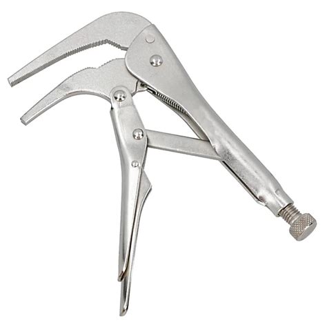 Long Nose Locking Pliers Mole Grips With 90 Degree Angled Head 10 Inch 6pc