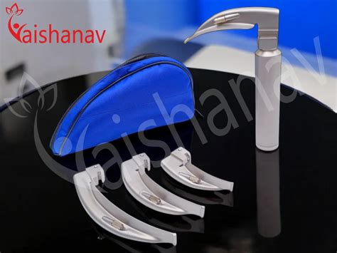 Curved Laryngoscope Adult Paediatric Set With 4 Blades At ₹ 200piece