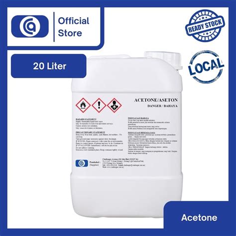 Acetone 20 Liter 20l Shopee Malaysia