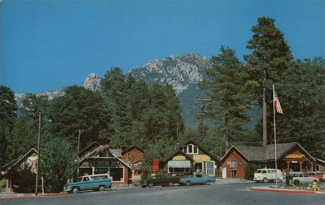 Entrance To Downtown Idyllwild Showing Tahquitz Peak California David